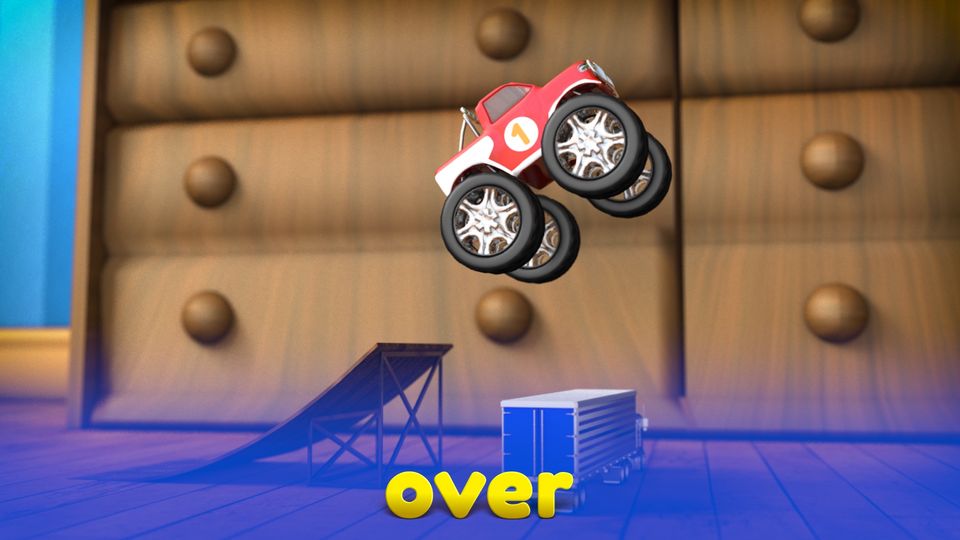 Find the Vehicles - Learning English Prepositions for Kids | Kartoon ...